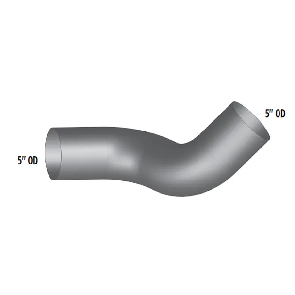 Peterbilt 377 Chrome Elbow 14-11380CP - Raney's Truck Parts