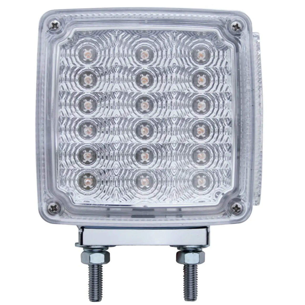 39 LED Square Double Face Turn Signal With Side LED Double Stud - Raney ...