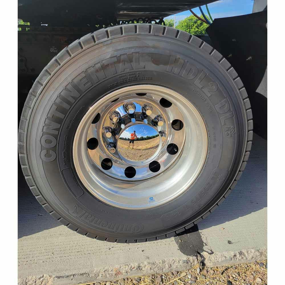 Complete Chrome Axle Cover Kit with Standard Lug Nut Covers - Raney's ...