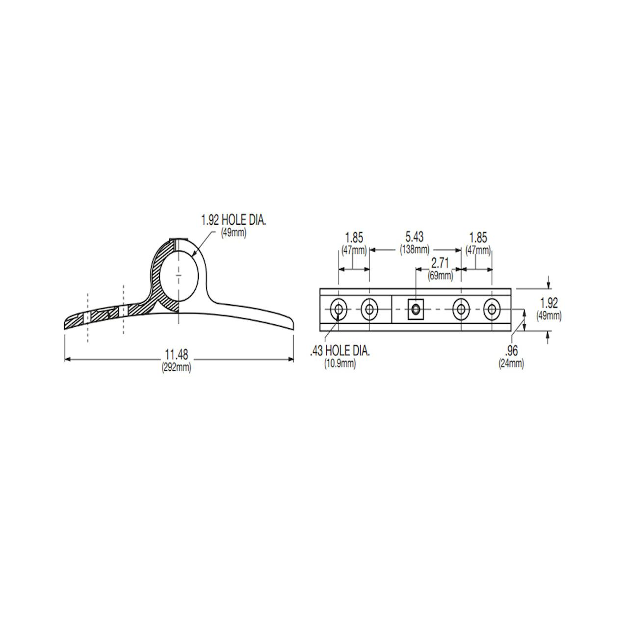 Replacement Fender Support Brackets - Spray Master Fenders