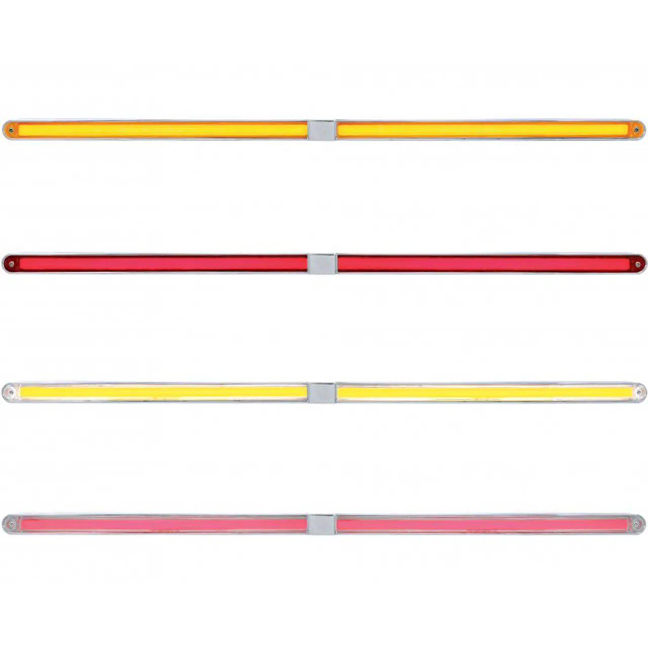 24" Dual Function GLO Light Bar With Chrome Housing - Raney's Truck Parts