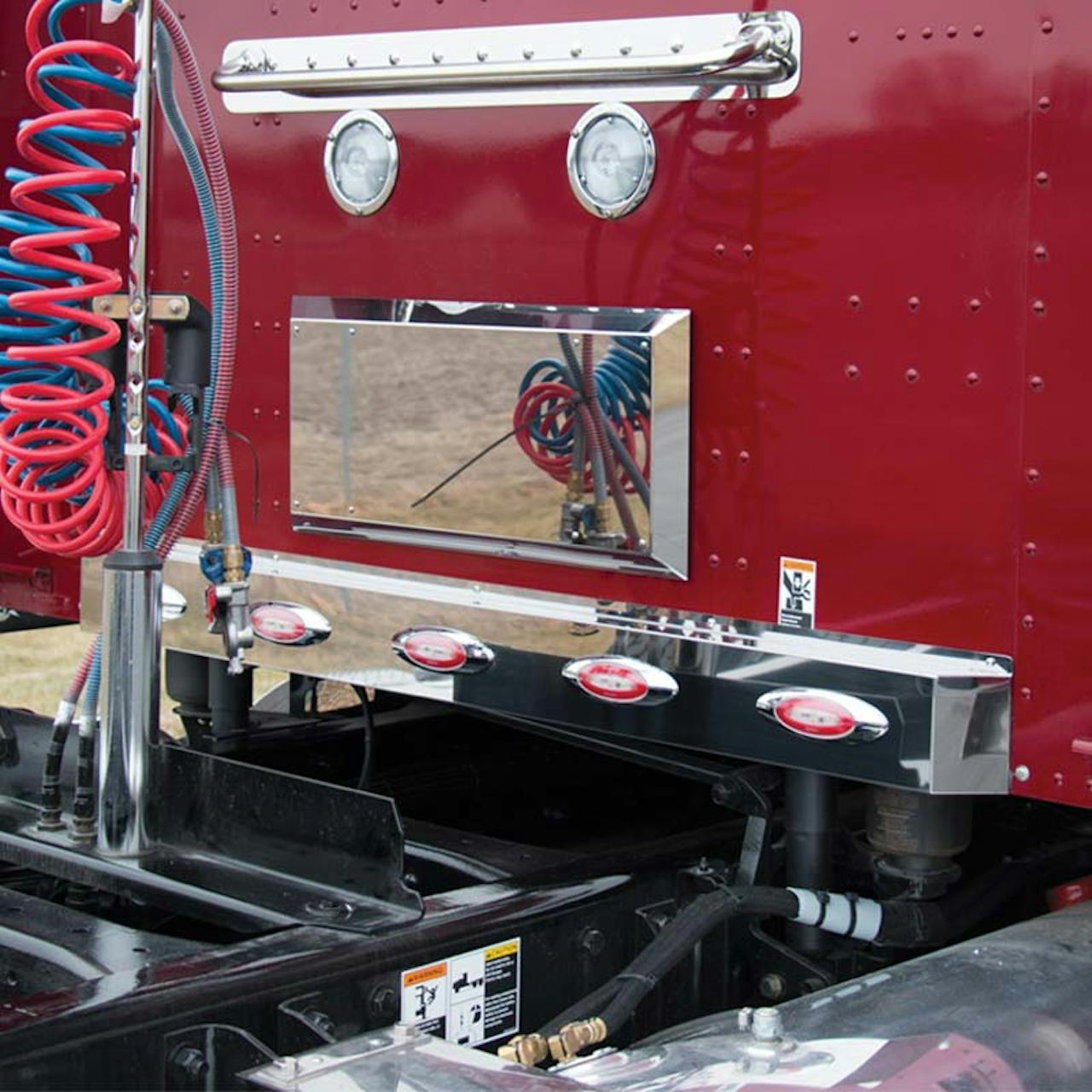 Kenworth T680 & T880 Sleeper Shock Cover By RoadWorks - Raney's Truck Parts