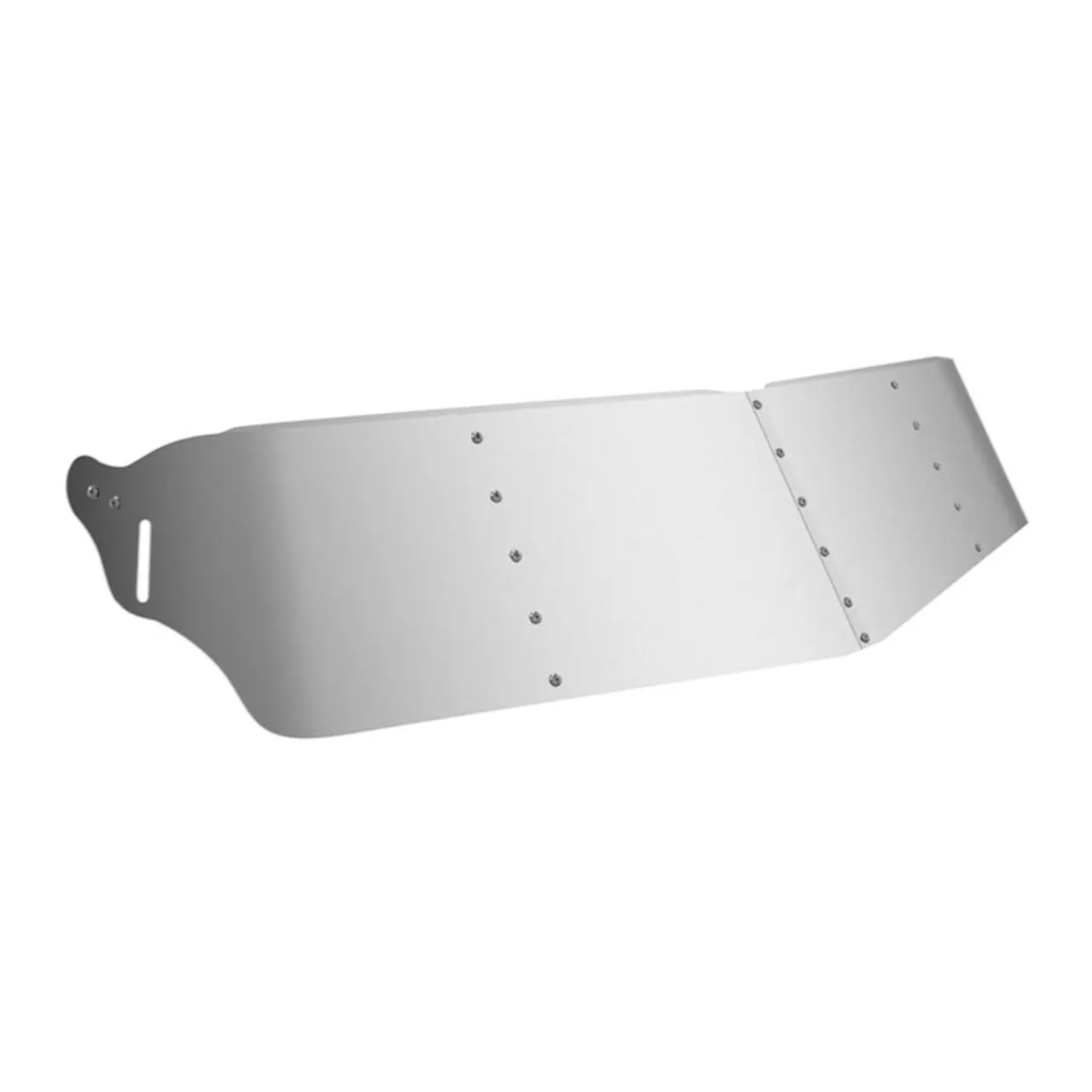 Kenworth 15" Stainless W900 T800 Flat Glass Drop Visor - Raney's Truck ...