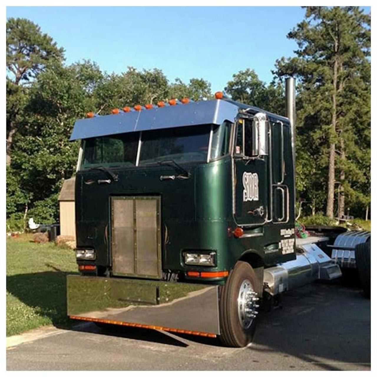 custom cabover peterbilt