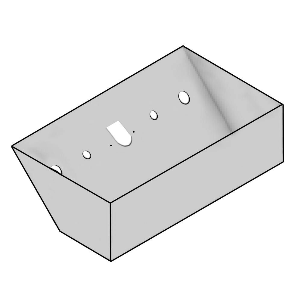 Universal Recessed Airline Box With Flange By Iowa Customs - Raney's ...