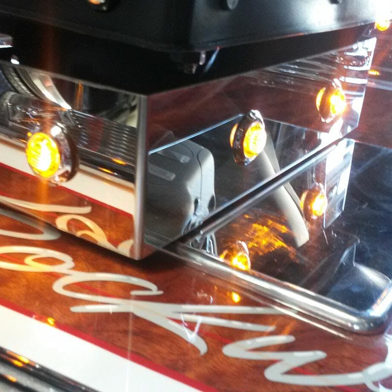 Stainless Steel Seat Base Covers With Cutout LED Lights - Raney's Truck ...