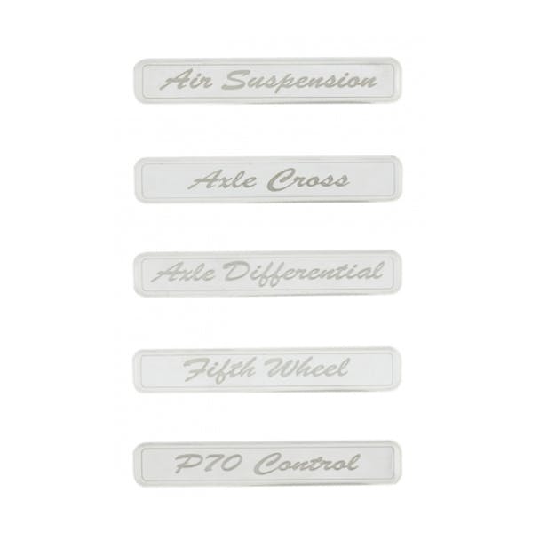 Peterbilt 567 579 587 Chrome Rocker Switch Cover 2 Switches - Raney's ...