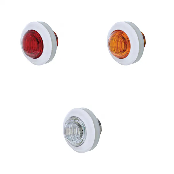 Round Mini LED Dual Function Marker Light With Stainless Bezel - Raney ...