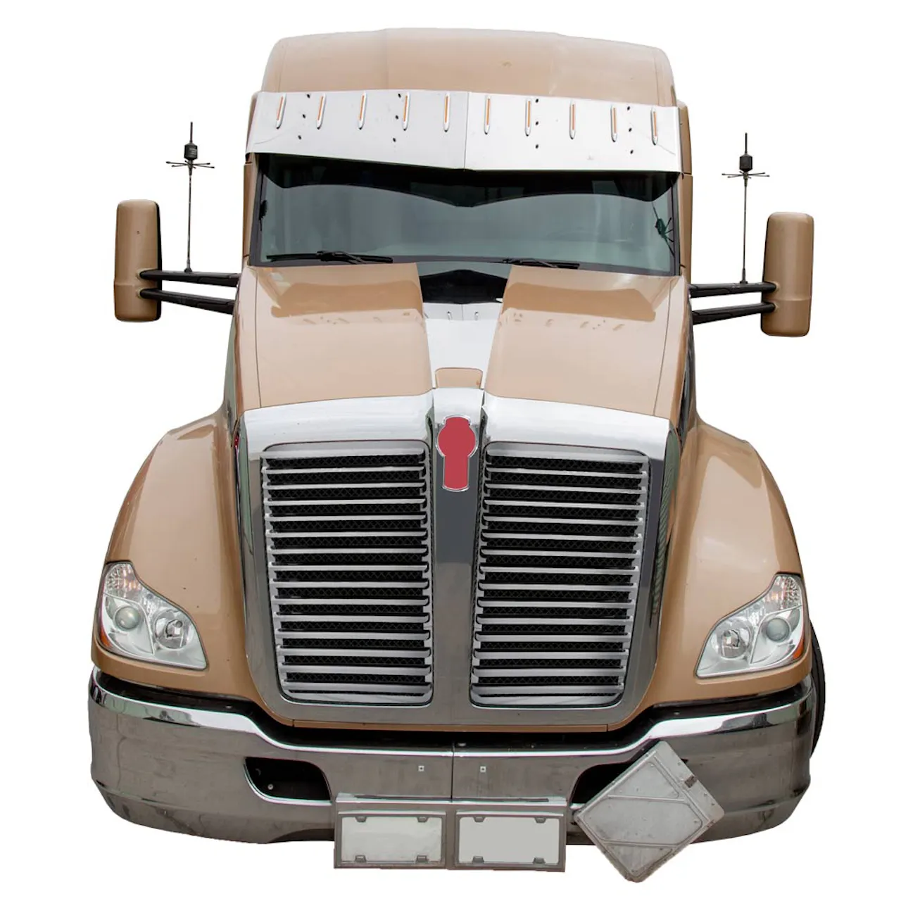Kenworth T680 Stainless Steel Grill Insert With 15 Louver Style Bars ...