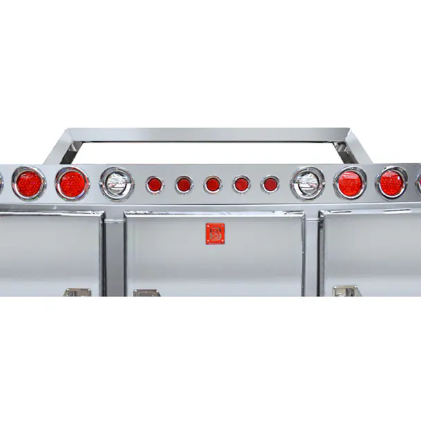 Enclosed 3 Door Aluminum Rack With Side Doors And Window By Brunner ...