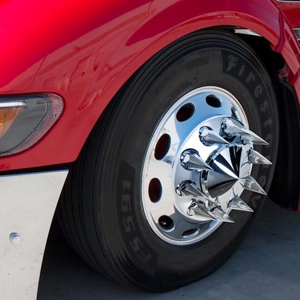 60 Pack Of Chrome 33mm Thread On Razor Nut Covers with Flange - Raney's ...