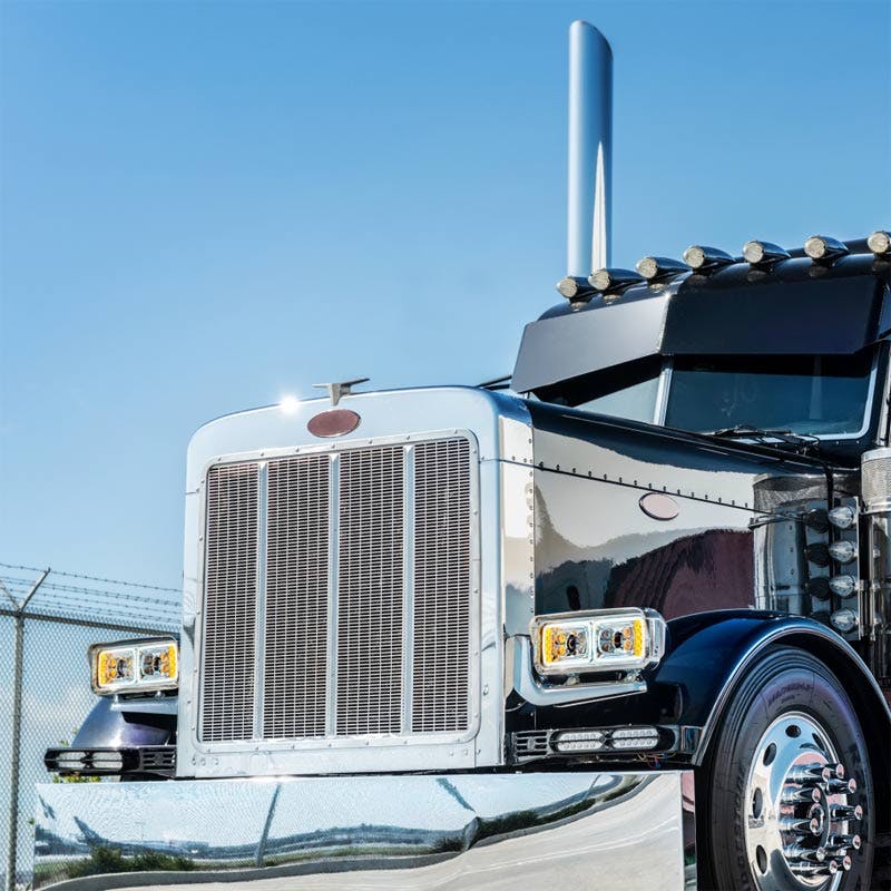 Peterbilt 357 359 365 367 378 379 389 567 589 Chrome LED Projection ...