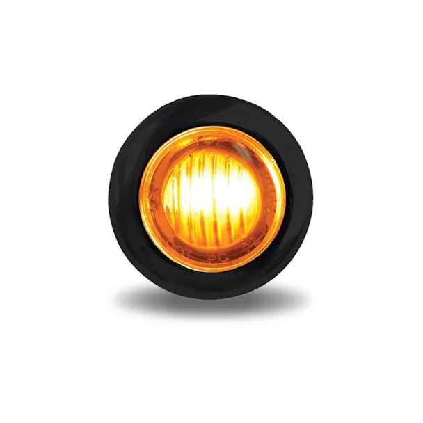 Mini Button 3/4" LED Marker Light With Grommet - Raney's Truck Parts