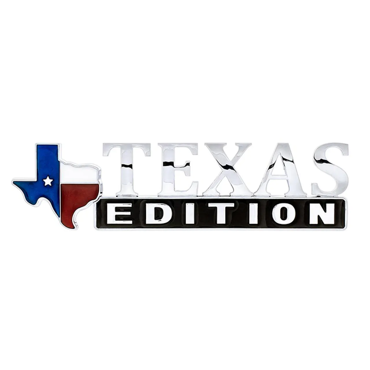 Chrome Plated Plastic Texas Edition Accent Emblem - Raney's Truck Parts