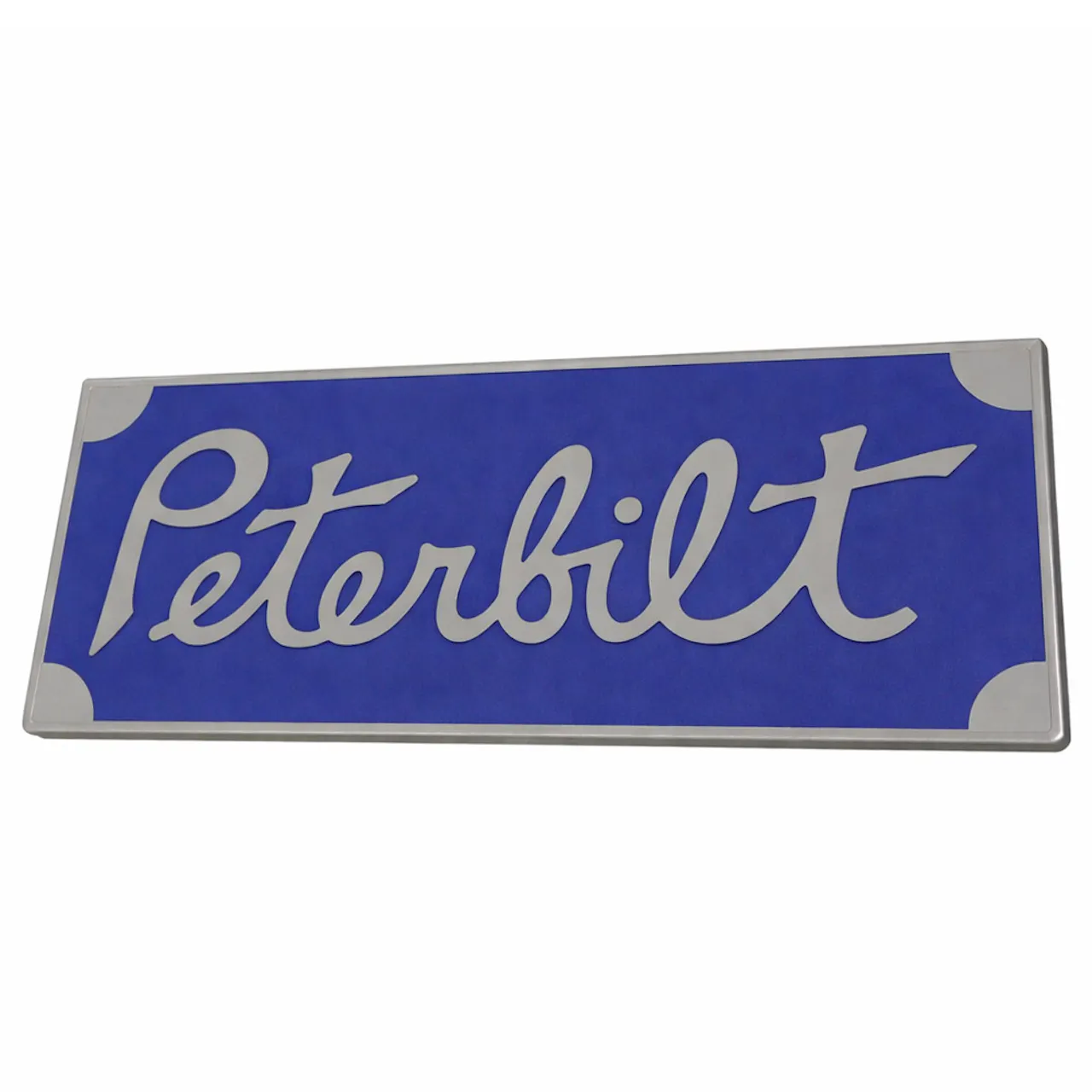 Peterbilt Old Style Logo Rectangular Emblem By Delpann - Raney's Truck ...