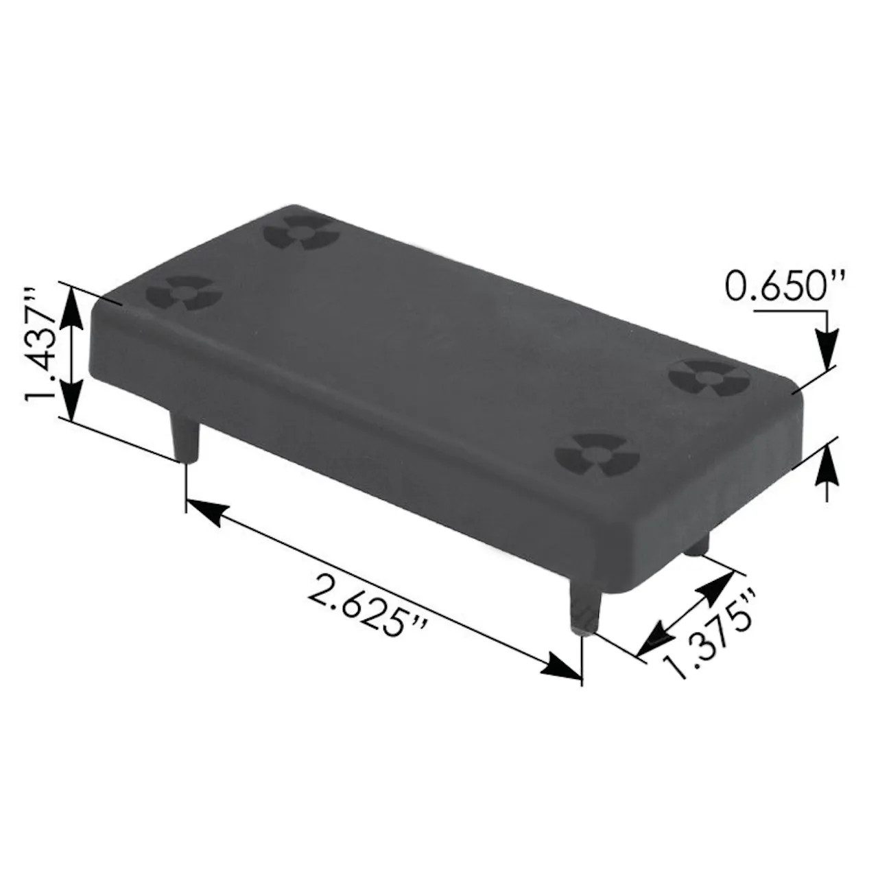 Volvo Hood Support Block 20447300 20525533 20581991 - Raney's Truck Parts