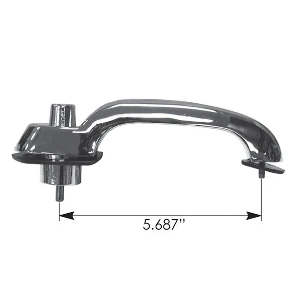Mack R Series Exterior Door Handle 55QS32 - Raney's Truck Parts