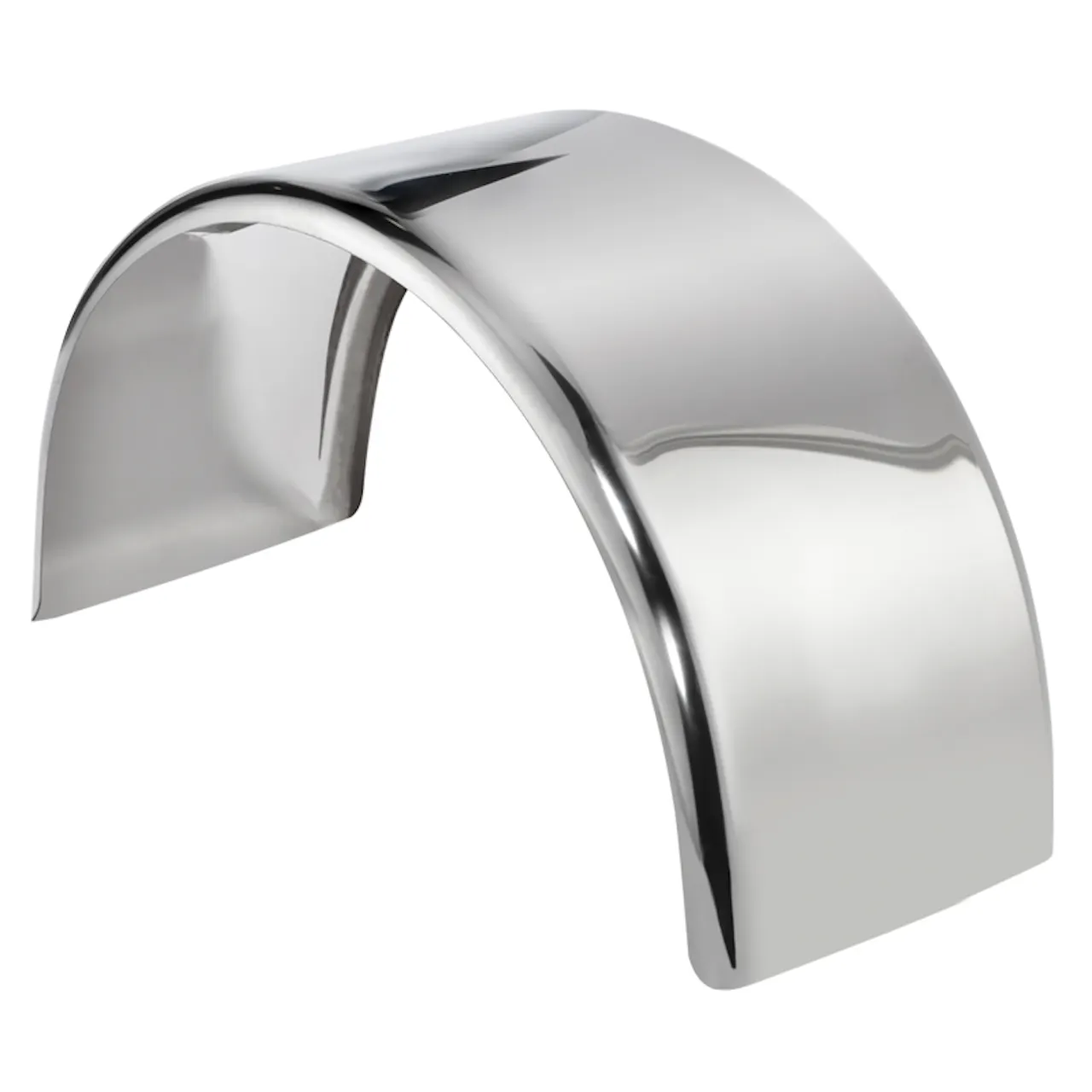 Super Single Stainless Steel Wide Tire Single Axle Fenders - Raney's ...