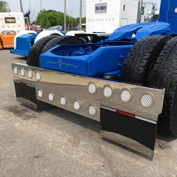 Universal Rear T-Bar & Panel With Light Cut Outs By Iowa Customs ...