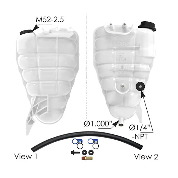 International Coolant Reservoir 2593488C91 - Raney's Truck Parts