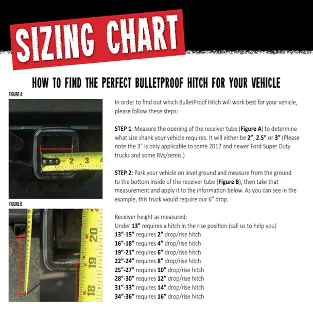 3" Extreme Duty Adjustable 10" Drop Hitch By BulletProof Hitches ...