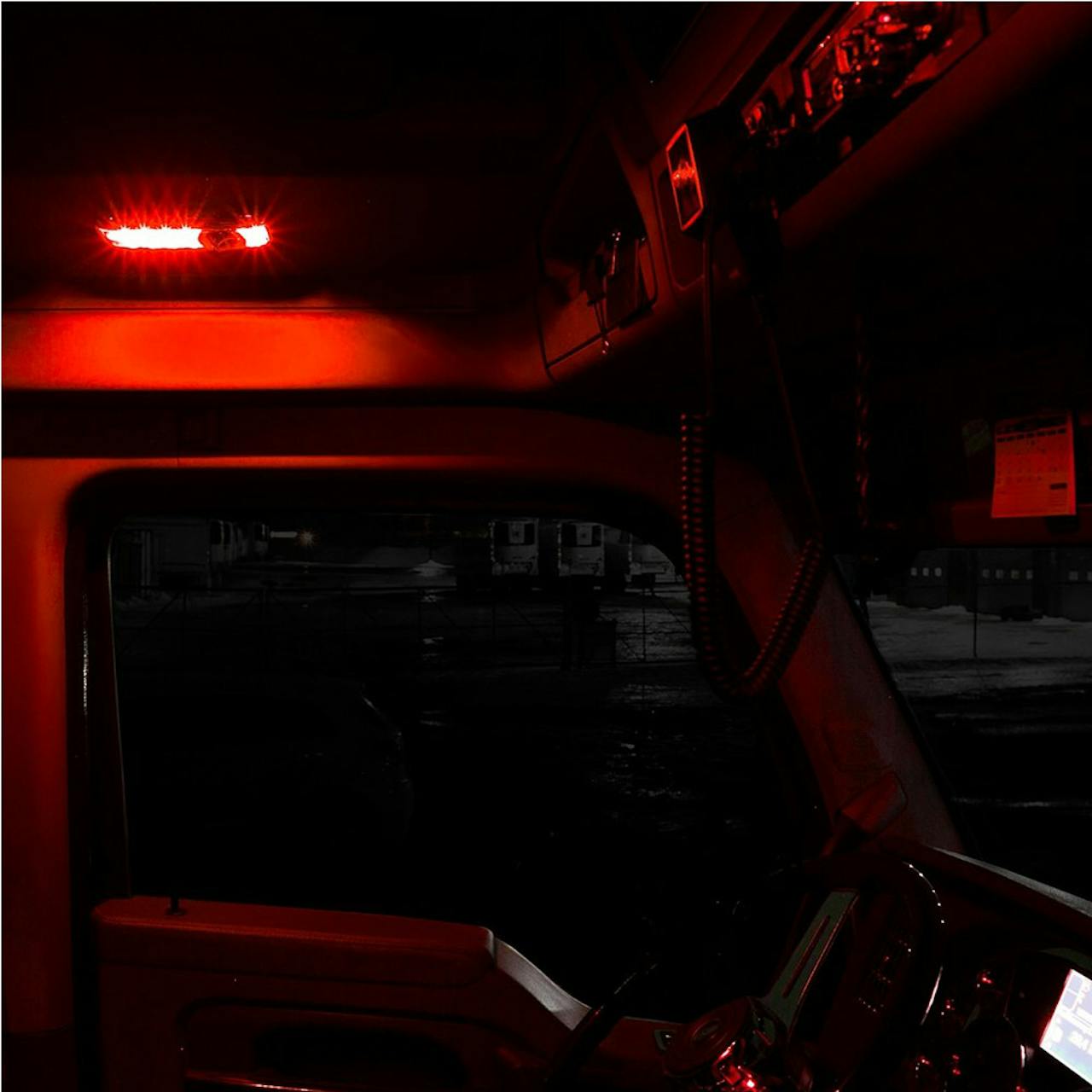 peterbilt interior lights