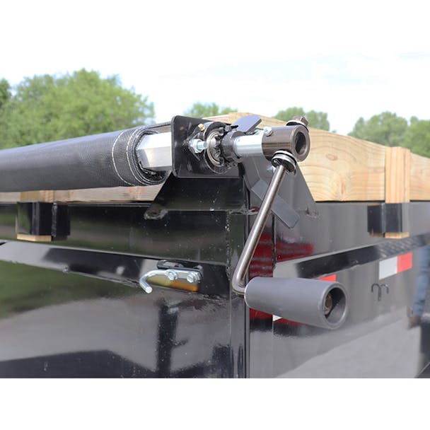 UT Tarp System With Mounting Plates By Donovan Tarps - Raney's Truck Parts