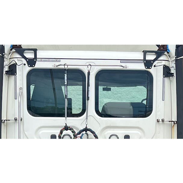 Freightliner Day Cab Stainless Steel Rear Window Guards - Raney's Truck ...