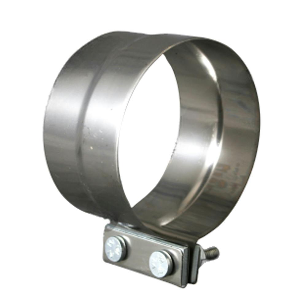 5" Stainless Steel Pre-Form Exhaust Clamp - Raney's Truck Parts