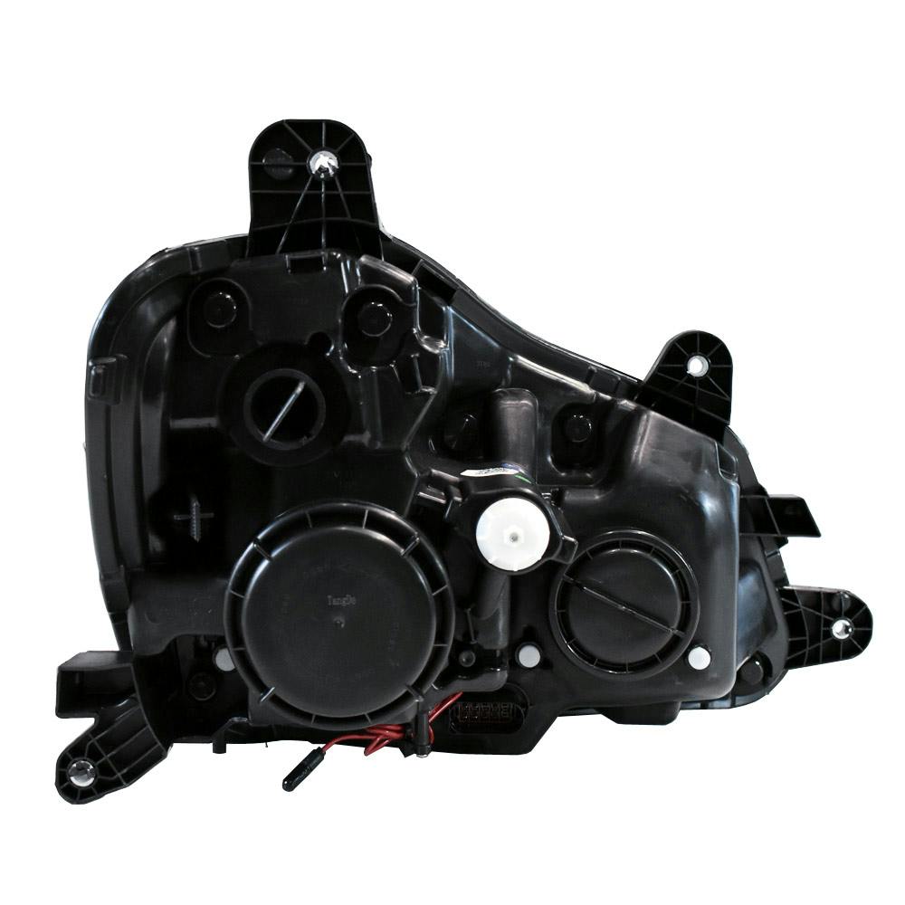 Kenworth T680 Blackout Full LED Projector Headlight With DRL Bolt ...