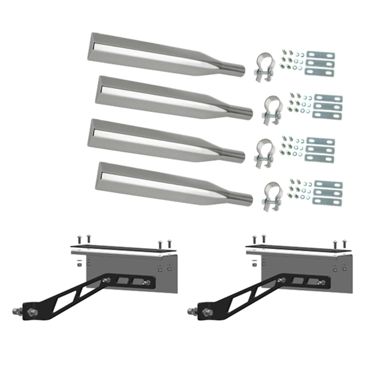 Hogebuilt Universal Full Tandem Fender Mounting Kit - Raney's Truck Parts