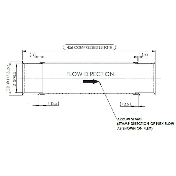 International Stainless Steel Exhaust Flex Pipe 4023642C1 - Raney's ...