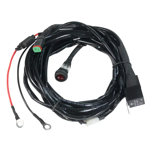 LED Work Light Wiring Harness & Switch With DT Plug