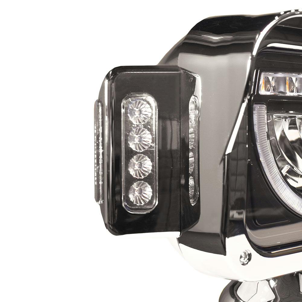 Peterbilt 389 589 367 379 567 359 Blackout LED Headlight Assembly with ...
