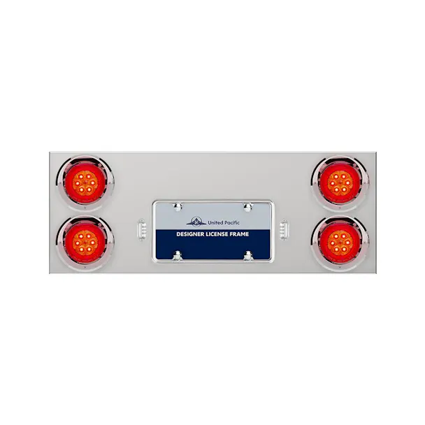 Stainless Steel Rear Center Panel With Turbine LED Lights - Raney's ...