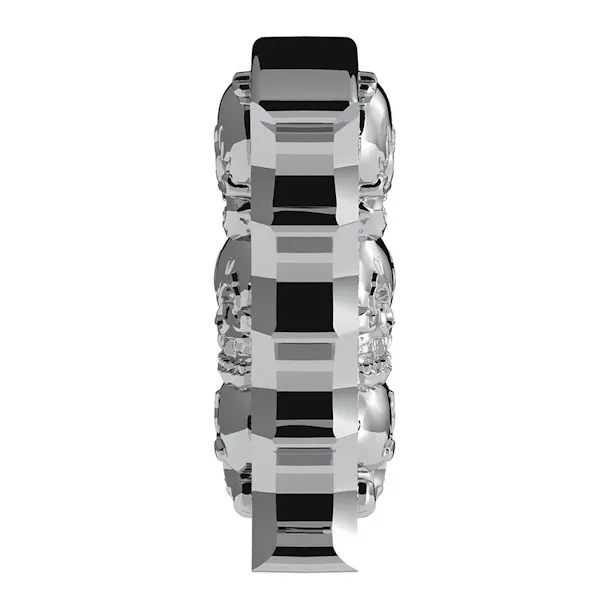 Chrome Skull Pistol Grip Thread On Shift Knob - Raney's Truck Parts