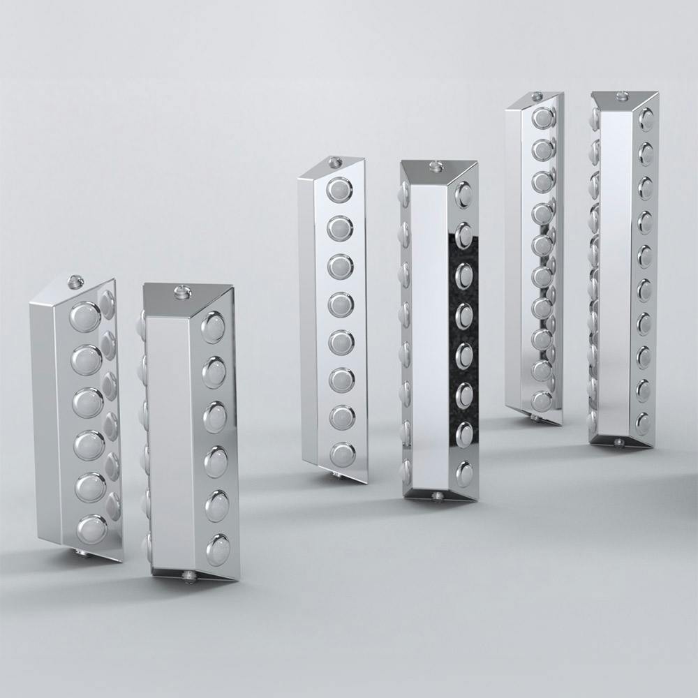 Phantom Universal Lightbars With 3/4" Button LEDs - Raney's Truck Parts