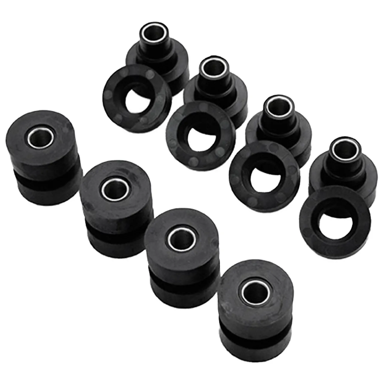 Exhaust Bracket Bushings Set of 8 by Lincoln Chrome - Raney's Truck Parts