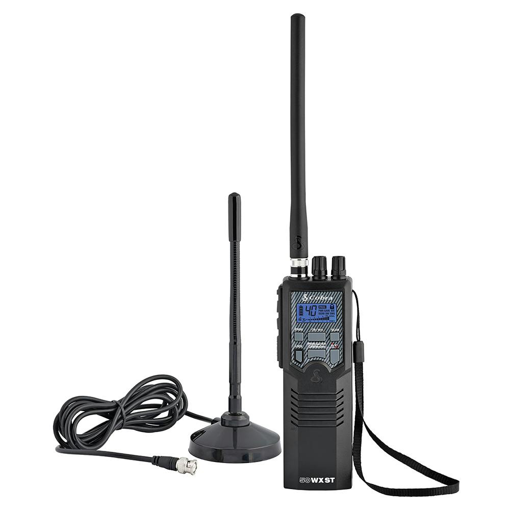 Cobra Handheld CB Radio with Magnetic Mount Antenna - Raney's Truck Parts