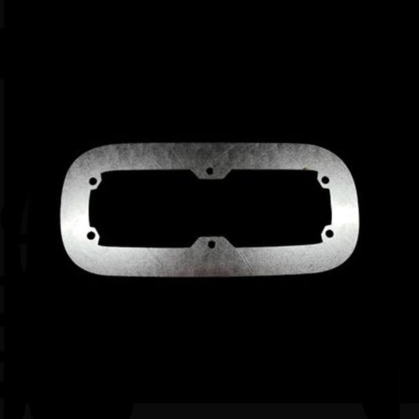 Peterbilt Stainless Steel Sleeper Light Bracket With 2 Watermelon Light ...