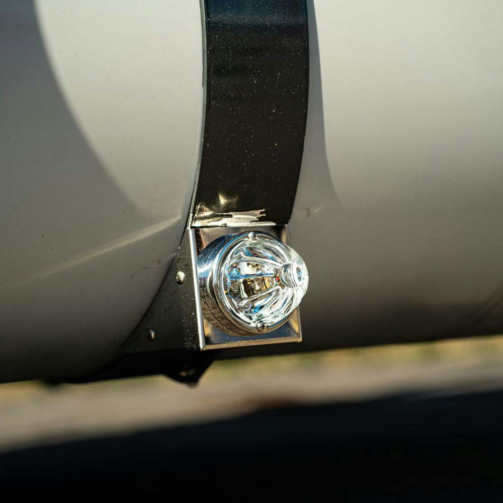 Peterbilt OEM Fuel Tank Bracket With 1 Watermelon Light Hole - Raney's ...