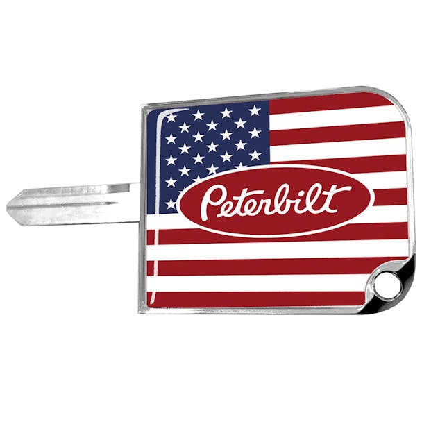 Peterbilt Billet Aluminum Key Cover - Raney's Truck Parts
