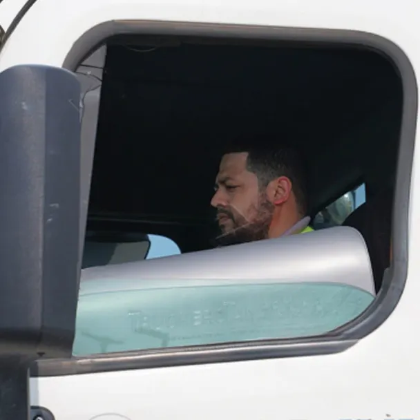 Semi-Truck Window Slide-In Arm Sun Blocker - Raney's Truck Parts