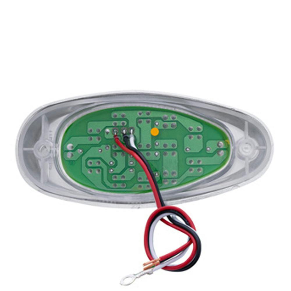 Freightliner 15 LED Sleeper Clearance Marker Light with Chrome Bezel ...