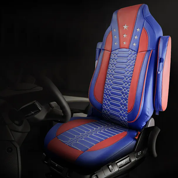 Kenworth Faux- Leather High Back America Series Seat Cover