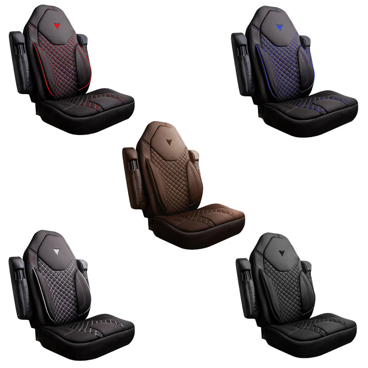Peterbilt 300 Series Premium Orthopedic Chicago Series Seat Cover ...