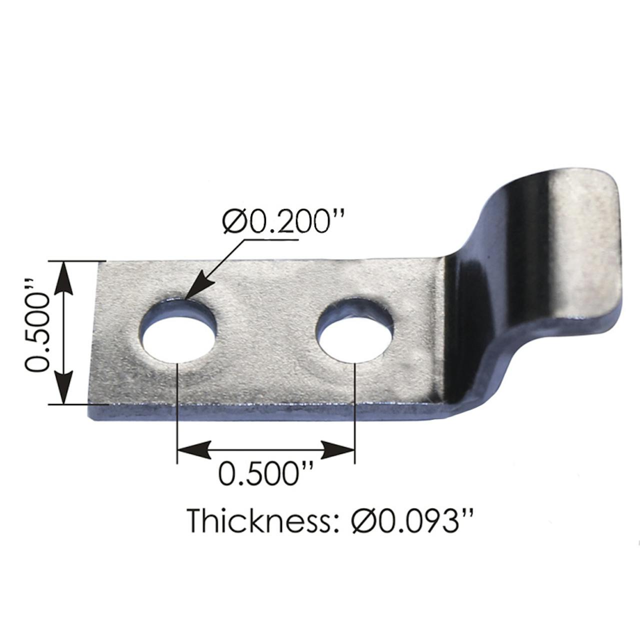 Freightliner Hood Latch Keeper 17-12540-000 1712540000 - Raney's Truck ...