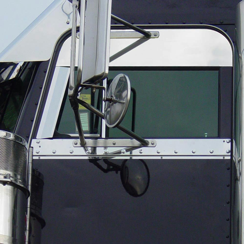Peterbilt 1973-Newer 6.5" Stainless Steel Chop Top - Raney's Truck Parts
