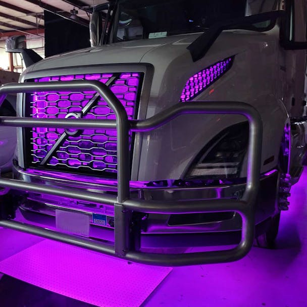 Volvo VNL Grill Accent RGB LED Light Kit with Remote - Raney's Truck Parts