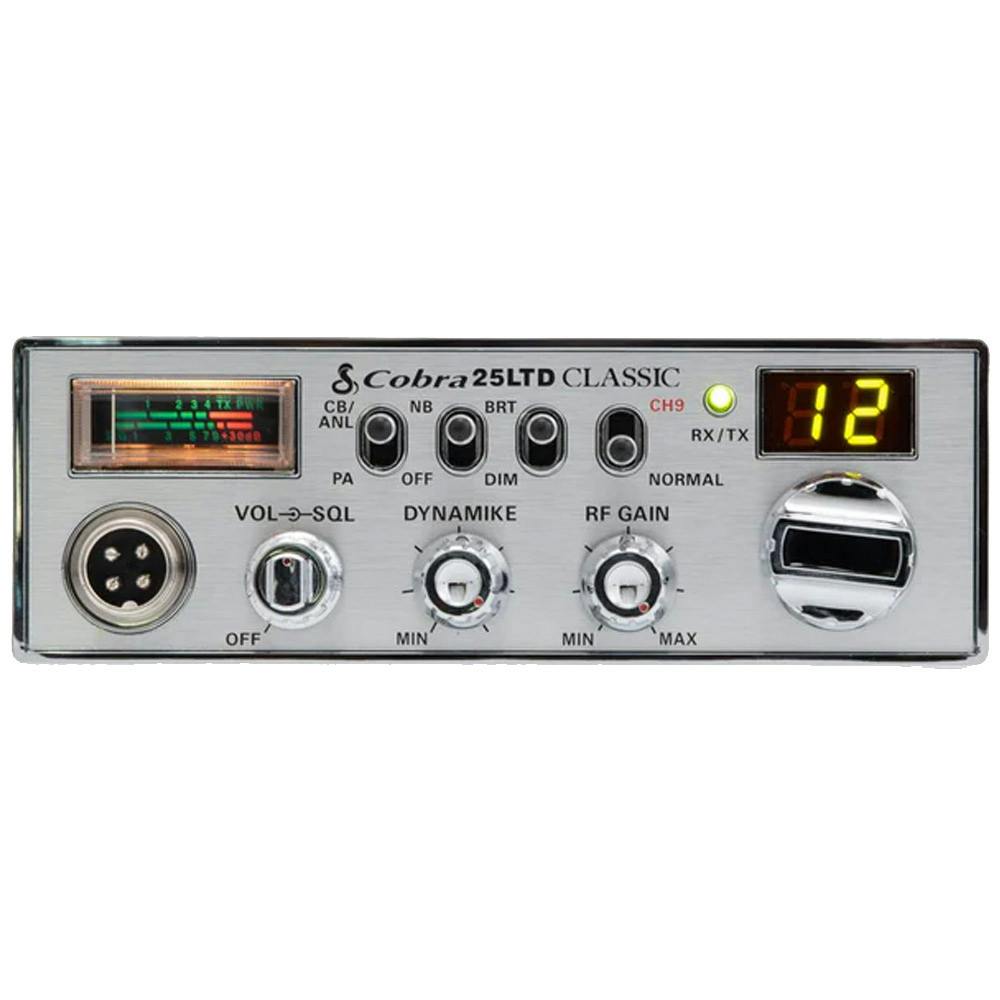 Cobra 25 LTD CB Radio with Front Mic Connector | Raney's